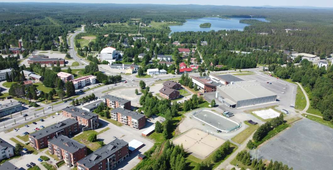 Kuusamon keskusta, kuva Janne Leimola