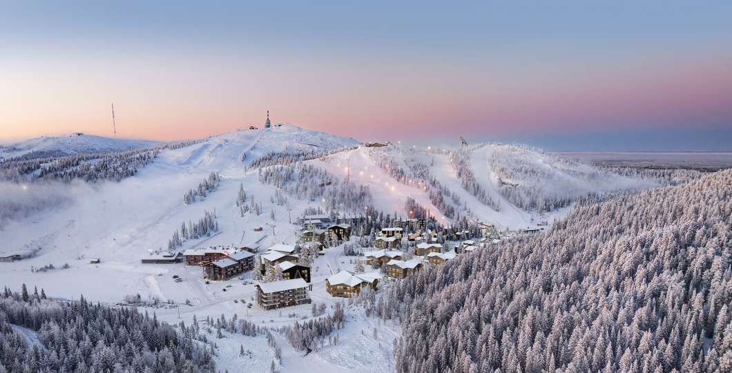 Ruka Saaruan kylä havainnekuva